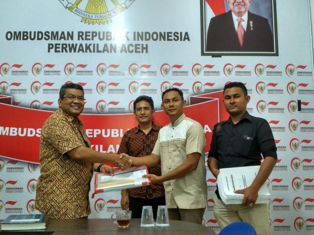 GeRAK dan HaKA Sambangi Ombudsman Aceh – GeRAK Aceh
